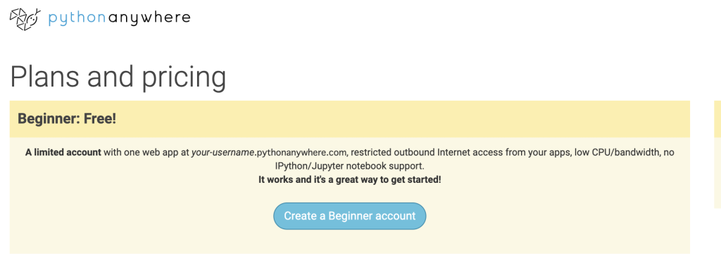 無償でカスタムドメインも利用可！Pythonのデプロイ環境｜PythonAnywhere｜システムブック